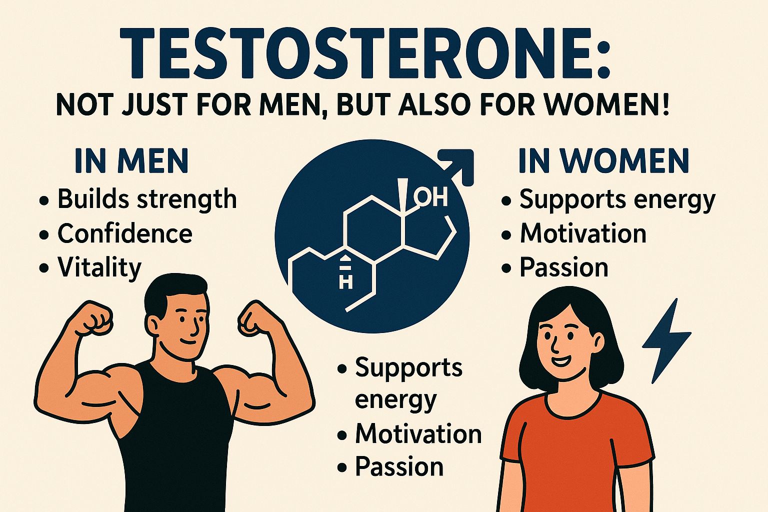 🔥 Testosterone: The Key to Energy, Focus & Success! – POSITIVE MINDSET ...
